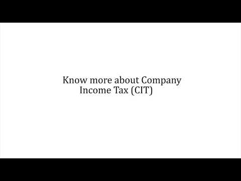 What is Company Income Tax(C.I.T)? - F.I.R.S Nigeria