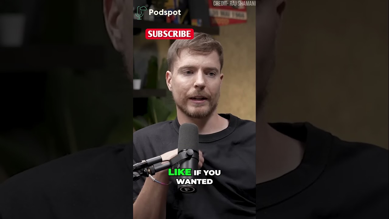 The Secret to Creating Must-Watch Content #shorts #mrbeast #rajshamani #podspot