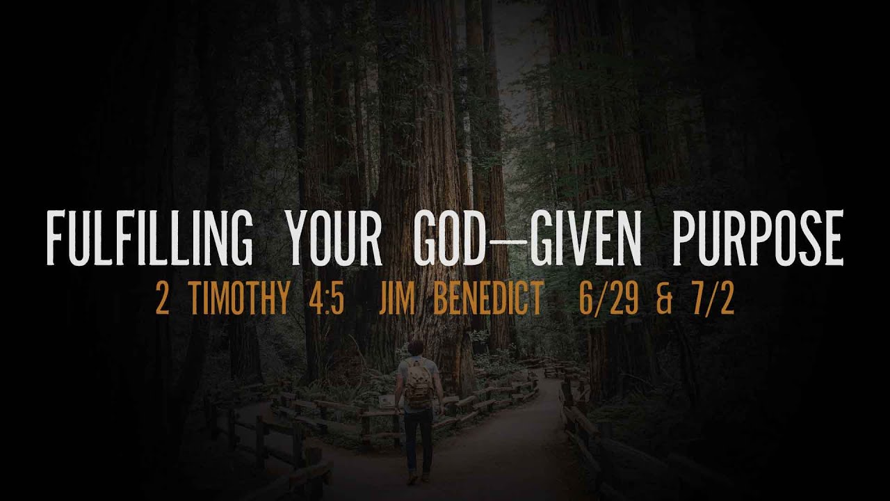Fulfilling Your God-Given Purpose | One-Off Sermon