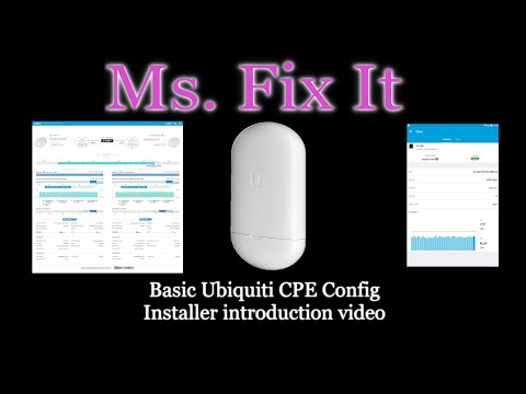 How to deploy a Ubiquiti AC CPE.
