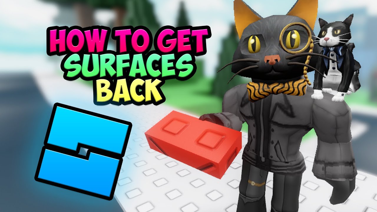 How to Get ALL SURFACES Back! (ROBLOX STUDIO)
