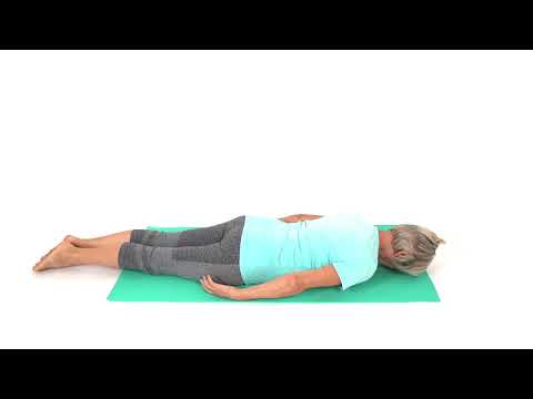 Senior: How to do a Lying Shoulder Retraction Exercise