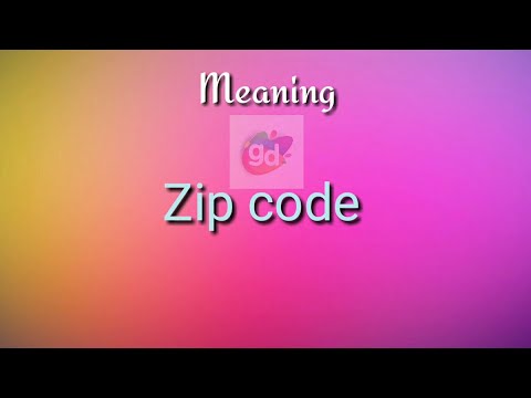 Zip code Meaning with Pronunciation||Googul Dictionary||