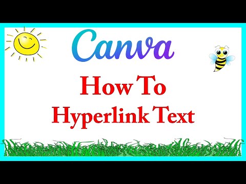 Canva: How To Hyperlink Text To Create A Clickable Link In Canva