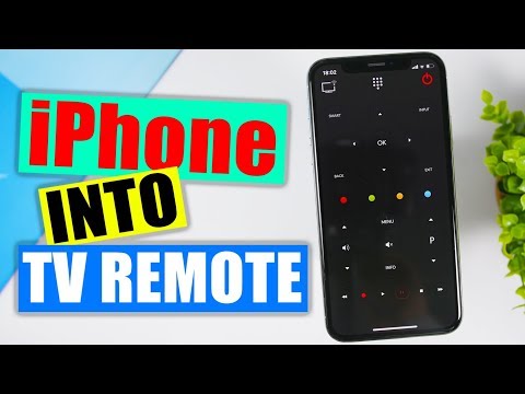 Use Your iPhone As A Universal TV Remote Controller ( FREE )