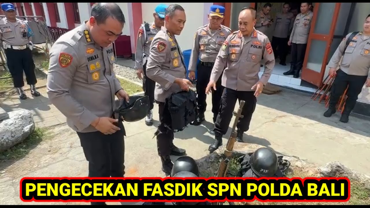 Fasilitas Pendidikan SPN Polda Bali Diuji Kelayakannya oleh Tim Monev ...