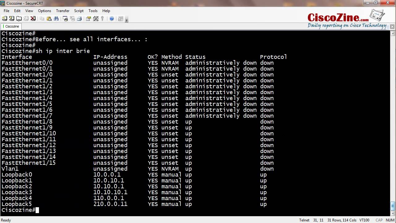 Using regular expressions with the 'Show' command