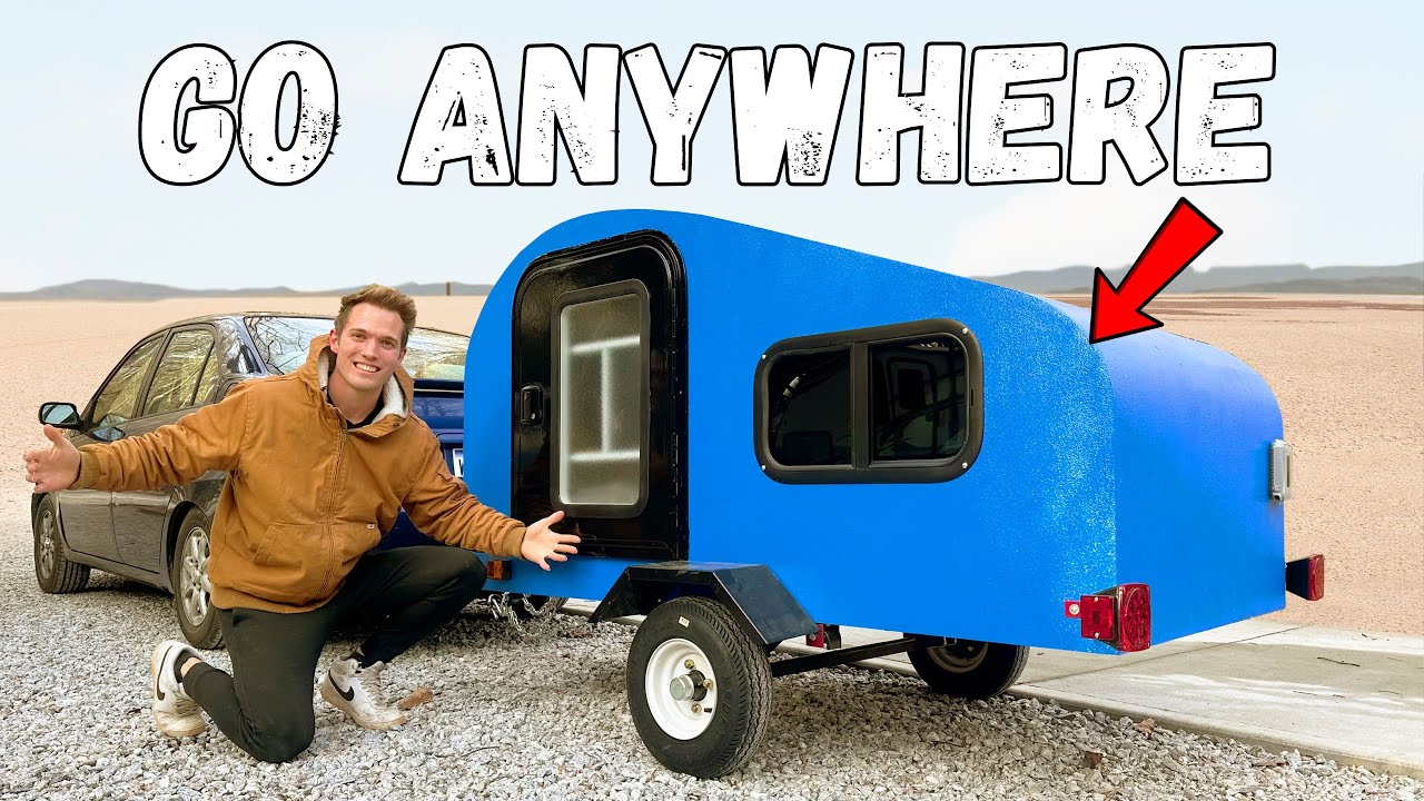 This Light Micro-Camper Is Perfect for One Person, Has Entertainment ...