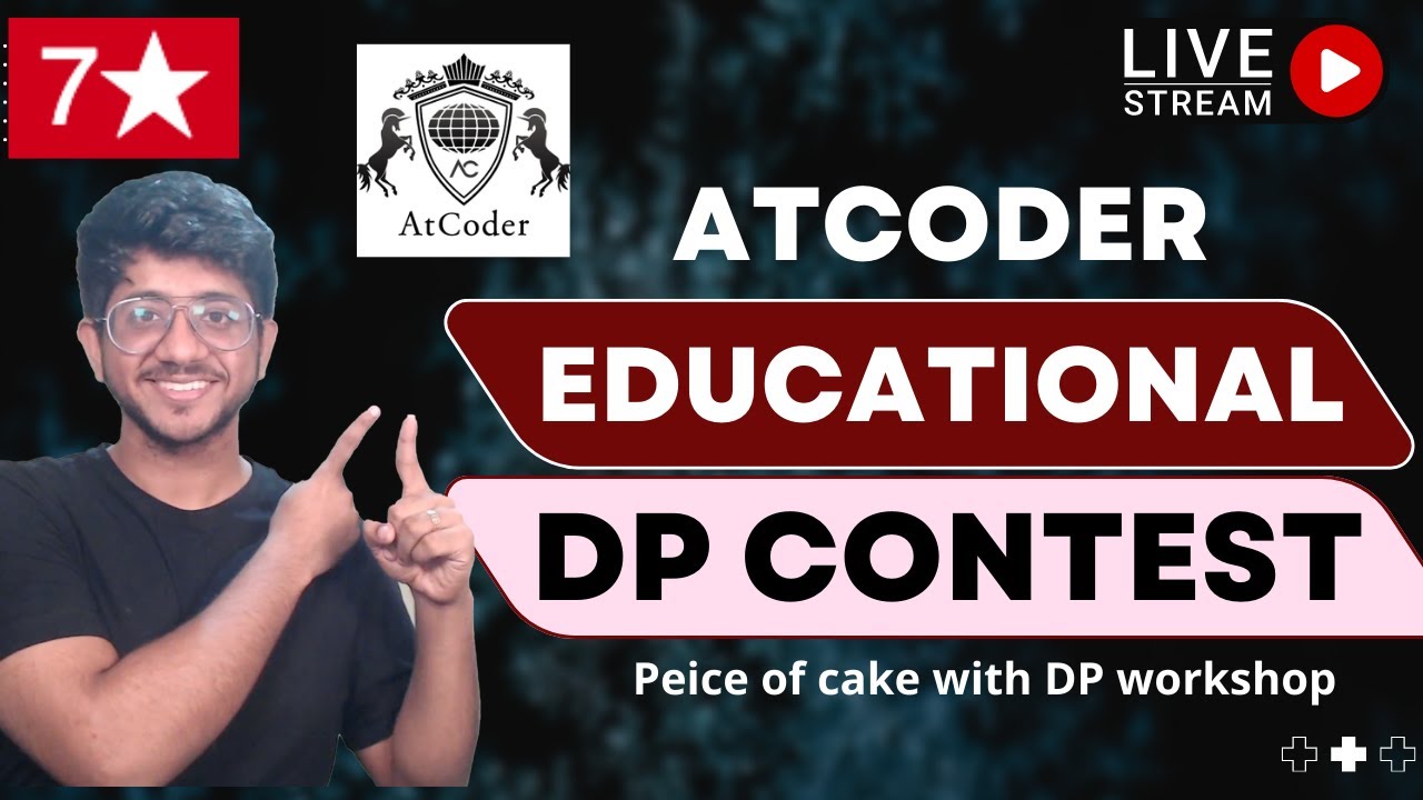 Atcoder Educational DP Contest | Basic Forms | Dynamic Programming Workshop | Vivek Gupta
