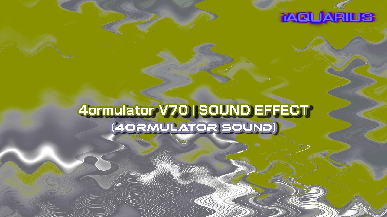 4ormulator V70 | SOUND EFFECT