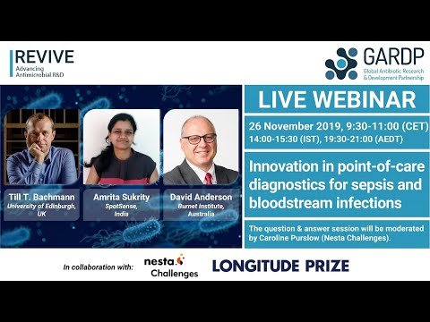 Innovation in point of care diagnostics for sepsis and bloodstream infections