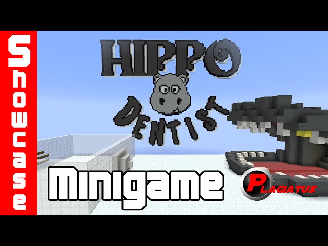 Hippo Dentist - a minigame for Minecraft 1.8 Minecraft Map