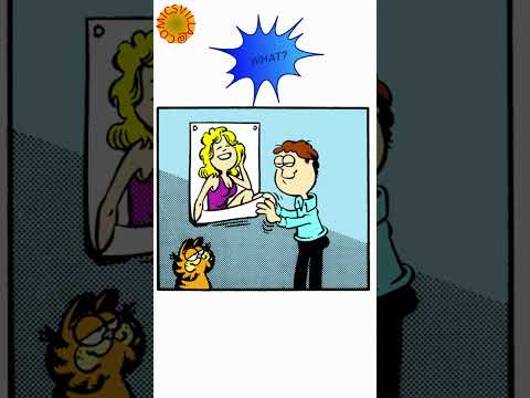 Garfield: Jon's Pin-Up Girl Poster #comicsvilla
