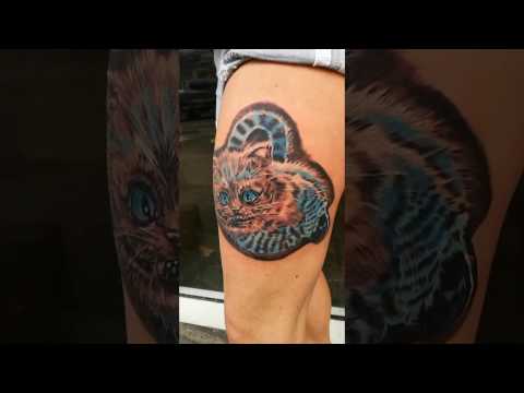 Cheshire Cat Tattoo