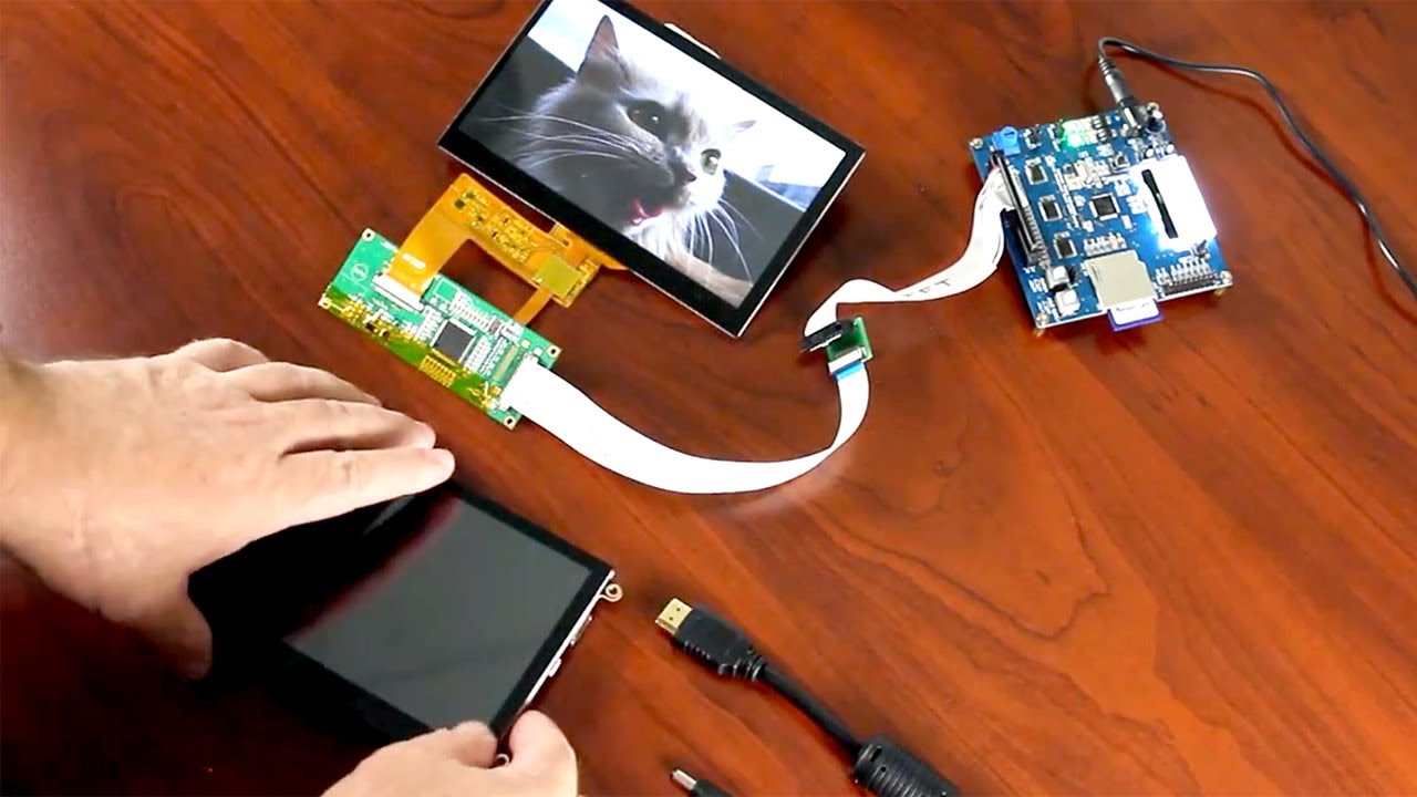 Small, Plug-and-Play HDMI TFT Interface from Newhaven Display