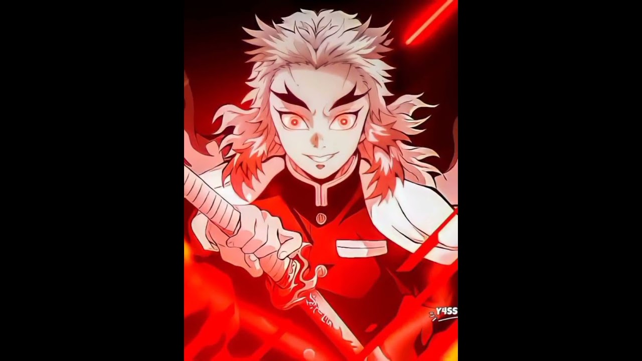 rengoku+Mark+red blade+transparent world Vs hashira+Upper moon