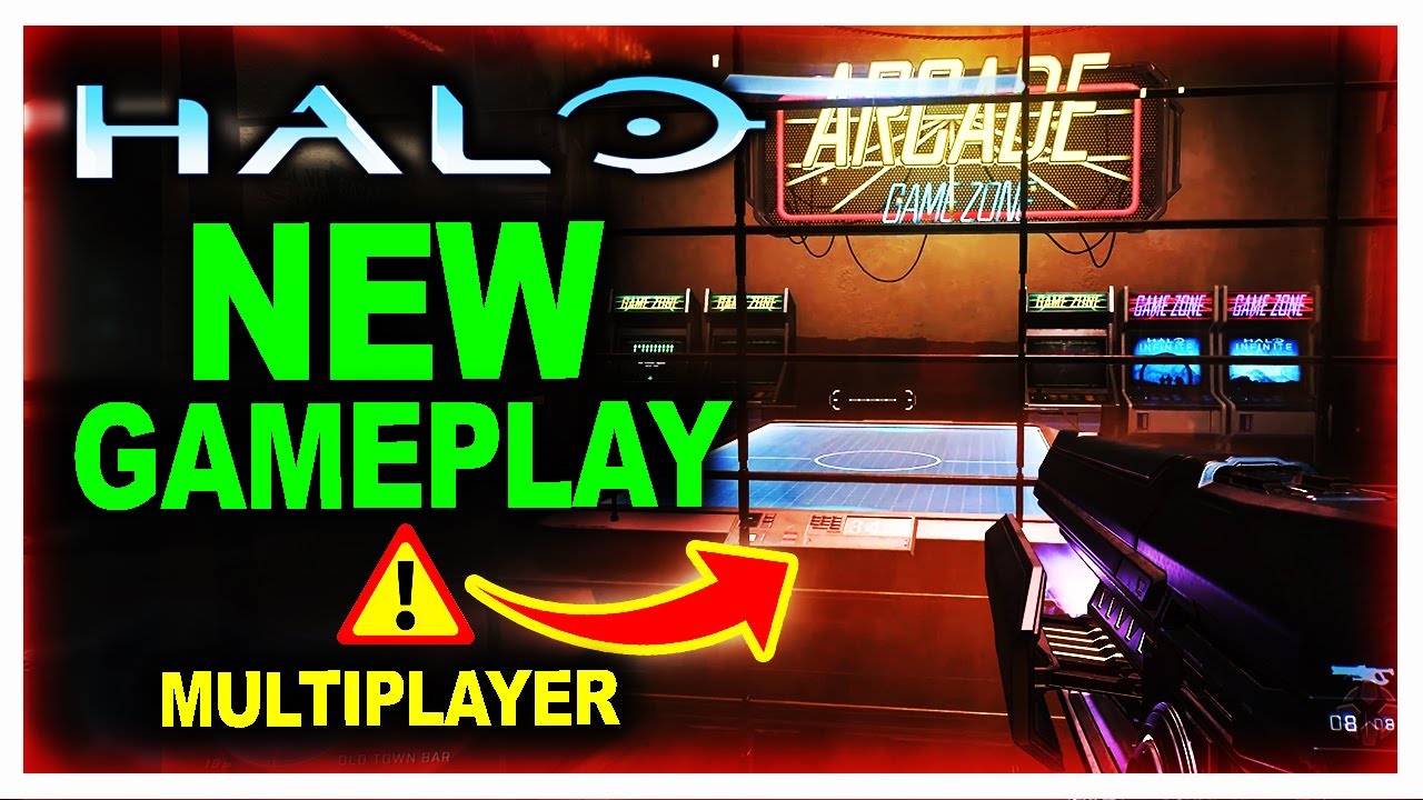 NEW MULTIPLAYER MAP GAMEPLAY - Halo Infinite 
