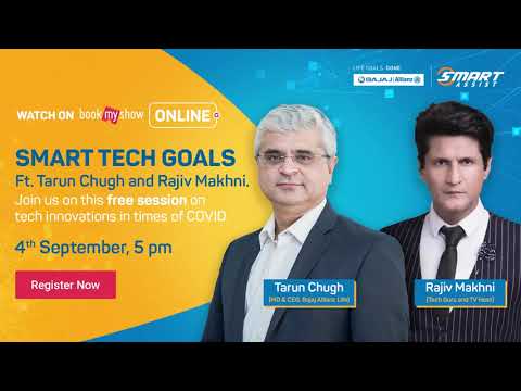 Smart Tech Goals ft. Tarun Chugh and Rajiv Makhni | @BookMyShow