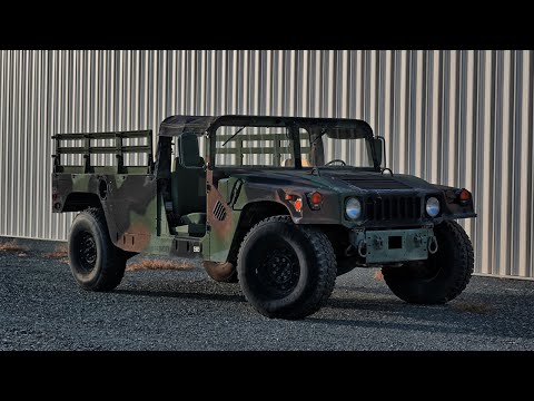 2005 USMC American General Humvee Utility Truck - Heavy Variant