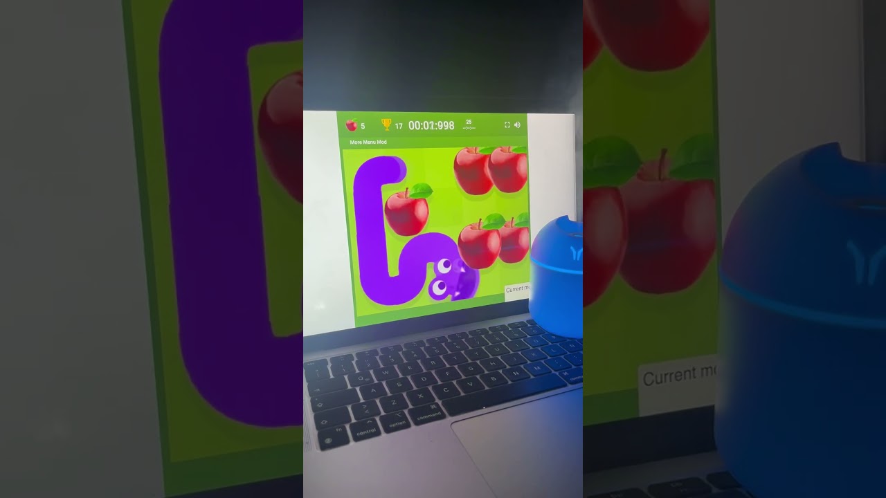 Realistic apples GOOGLE SNAKE GAME 🐍