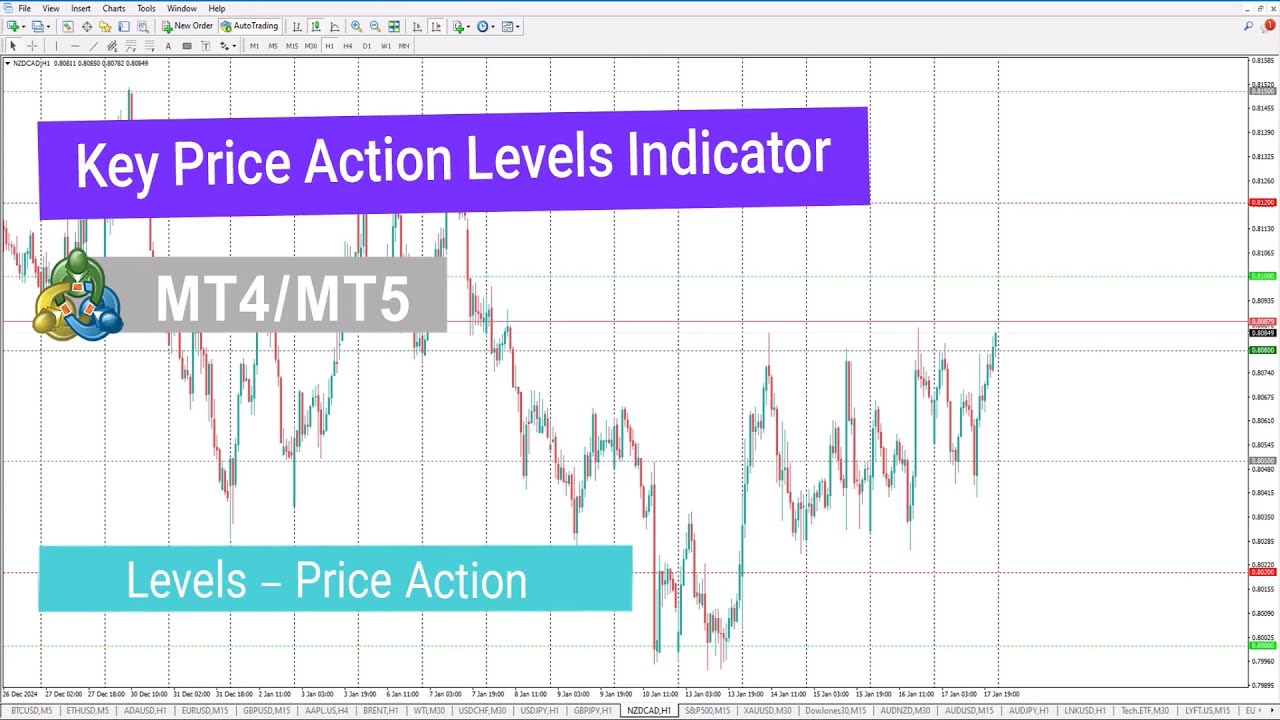 Understanding the Key Price Action Levels Indicator for MT4/5 | Galaxy.ai