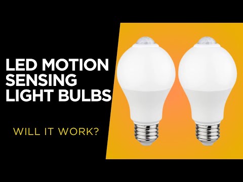 Do These LED Motion Sensing Light Bulbs Work? – Peter von Panda