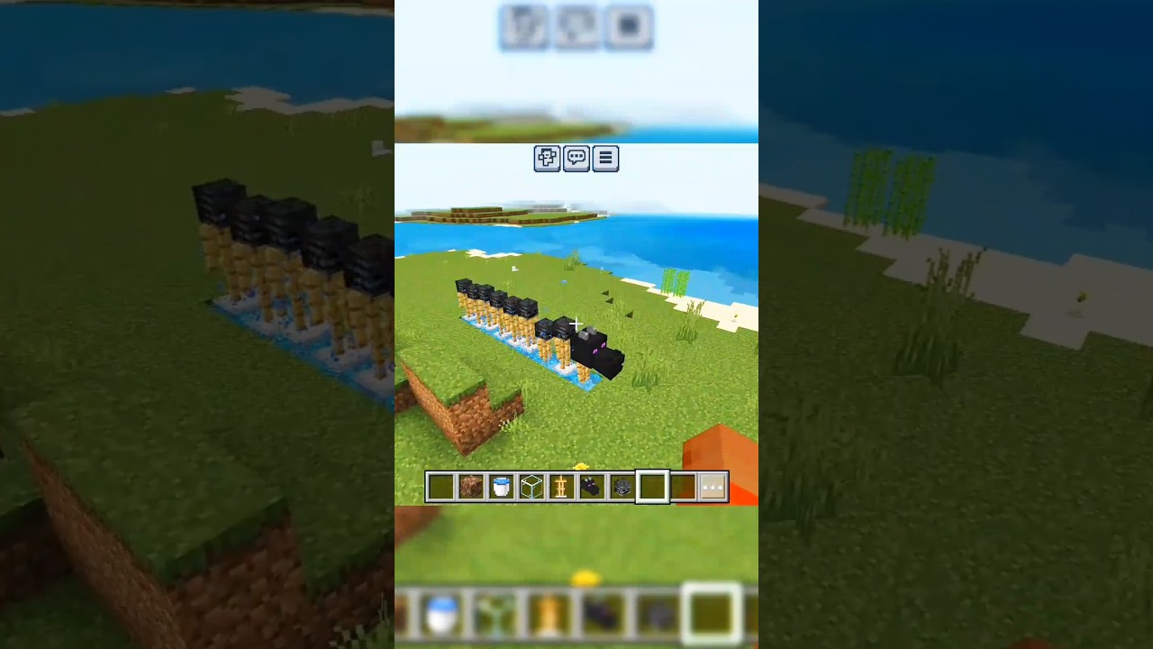 Minecraft Build Hack💀 #shorts #minecraft