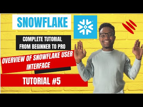 Complete Snowflake Tutorial From Beginner to Pro 2024 - Overview of Snowflake Interface | #5