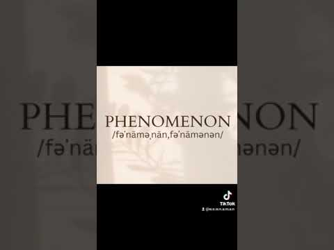 PHENOMENON | Words of the day #vocabularylesson #vocabularywords#wordoftheday #fypγ· #phenomenon #fyp