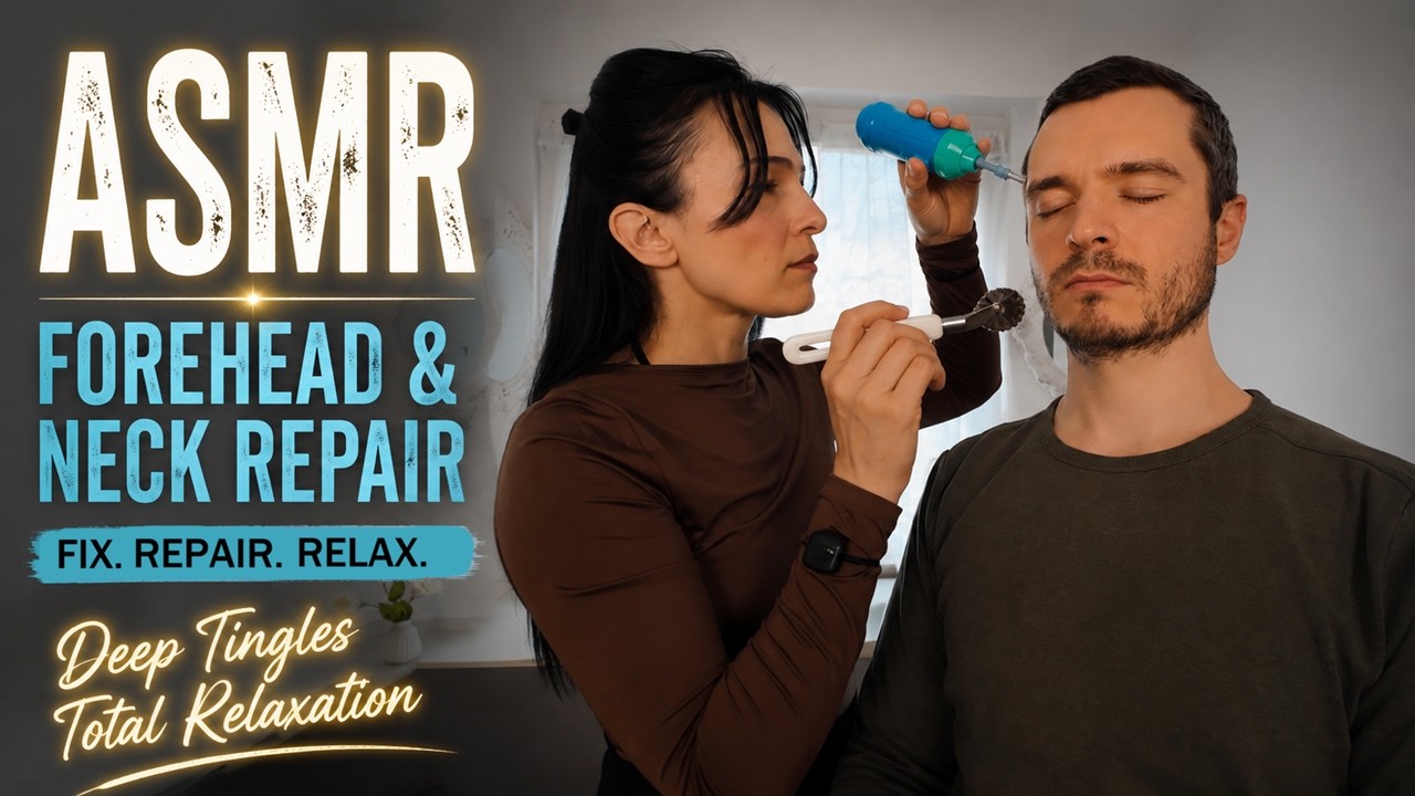 ASMR Hypnotic Forehead & Neck Repair