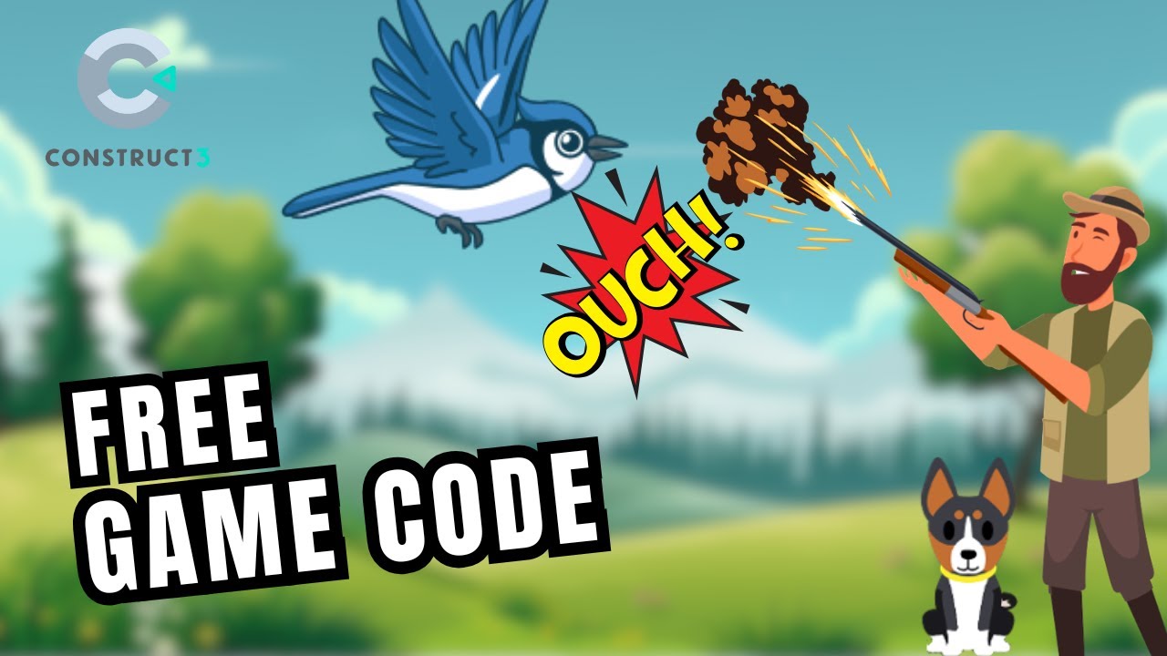 #2 Download Free Game Source Code | Construct 3 | HTML5 | How to make games