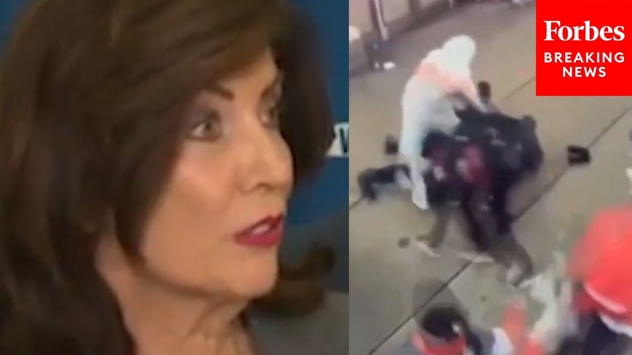 JUST IN: Hochul Peppered With Questions About Migrants Who Attacked NYPD Officers In Times Square