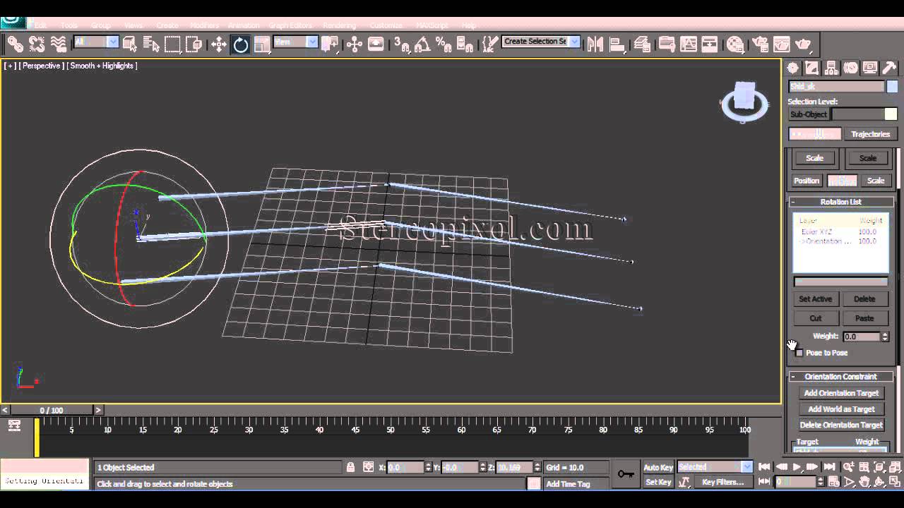 Rigging in Autodesk 3Ds Max - Chapter11