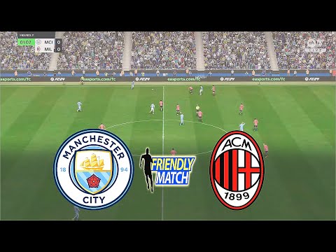 MANCHESTER CITY v AC MILAN / FRIENDLY MATCH 2024