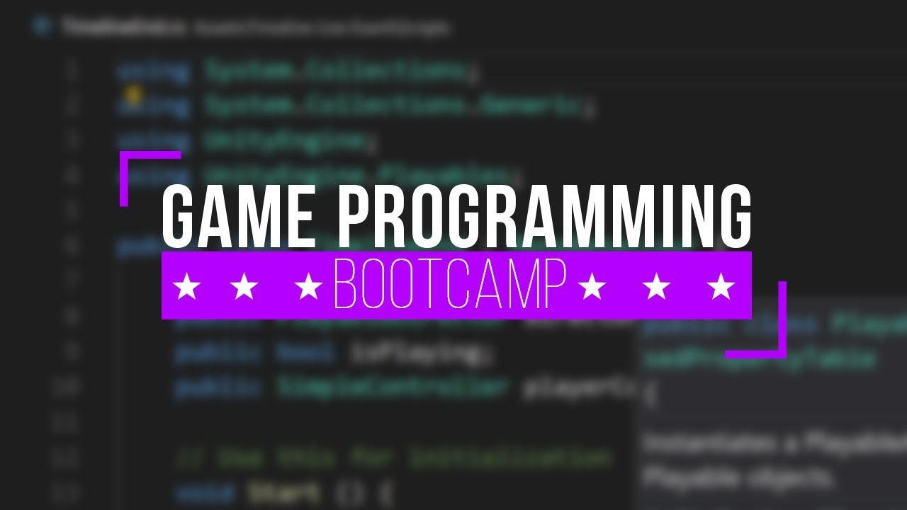 Game Programming Bootcamp - Course Trailer