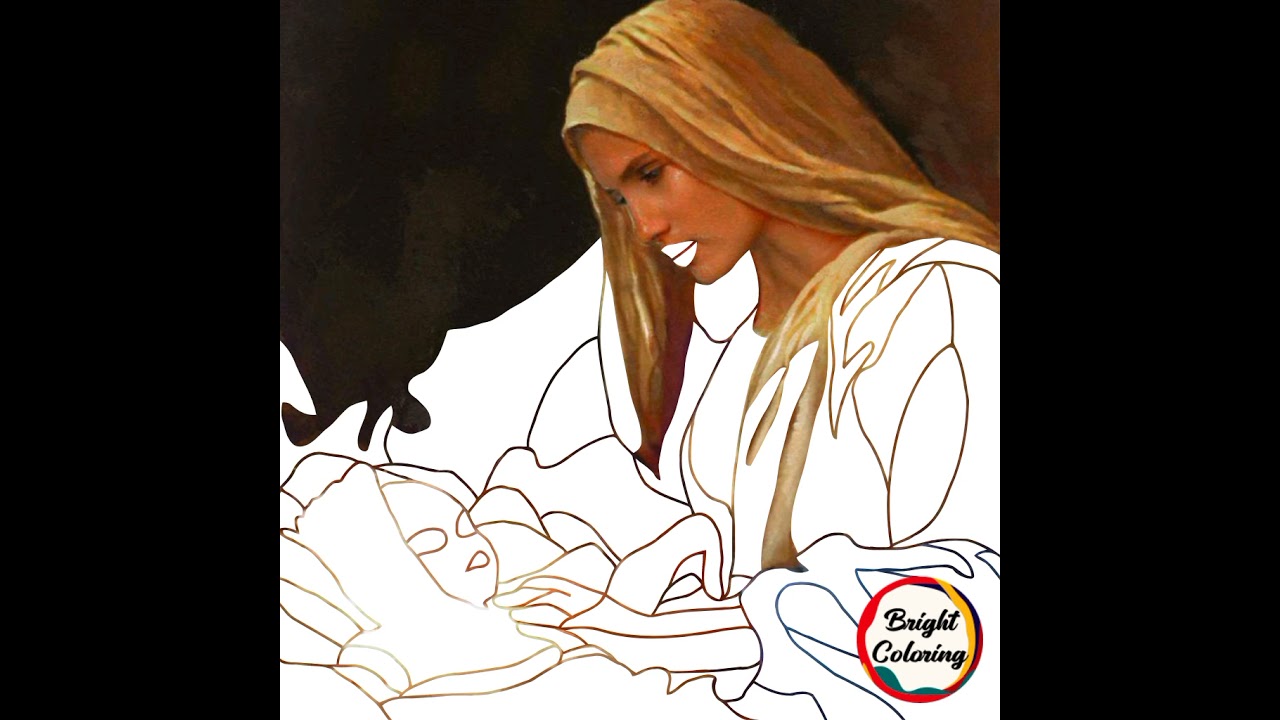 MARY AN BABY JESUS 👶😍