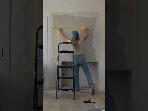 DIY Bedroom Electric Fireplace Install How-To Part 1