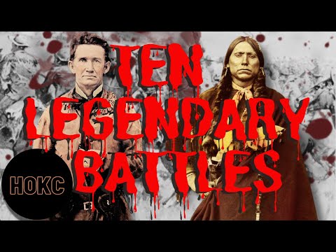 Texas Rangers vs. Comanche Warriors : 10 Legendary Battles