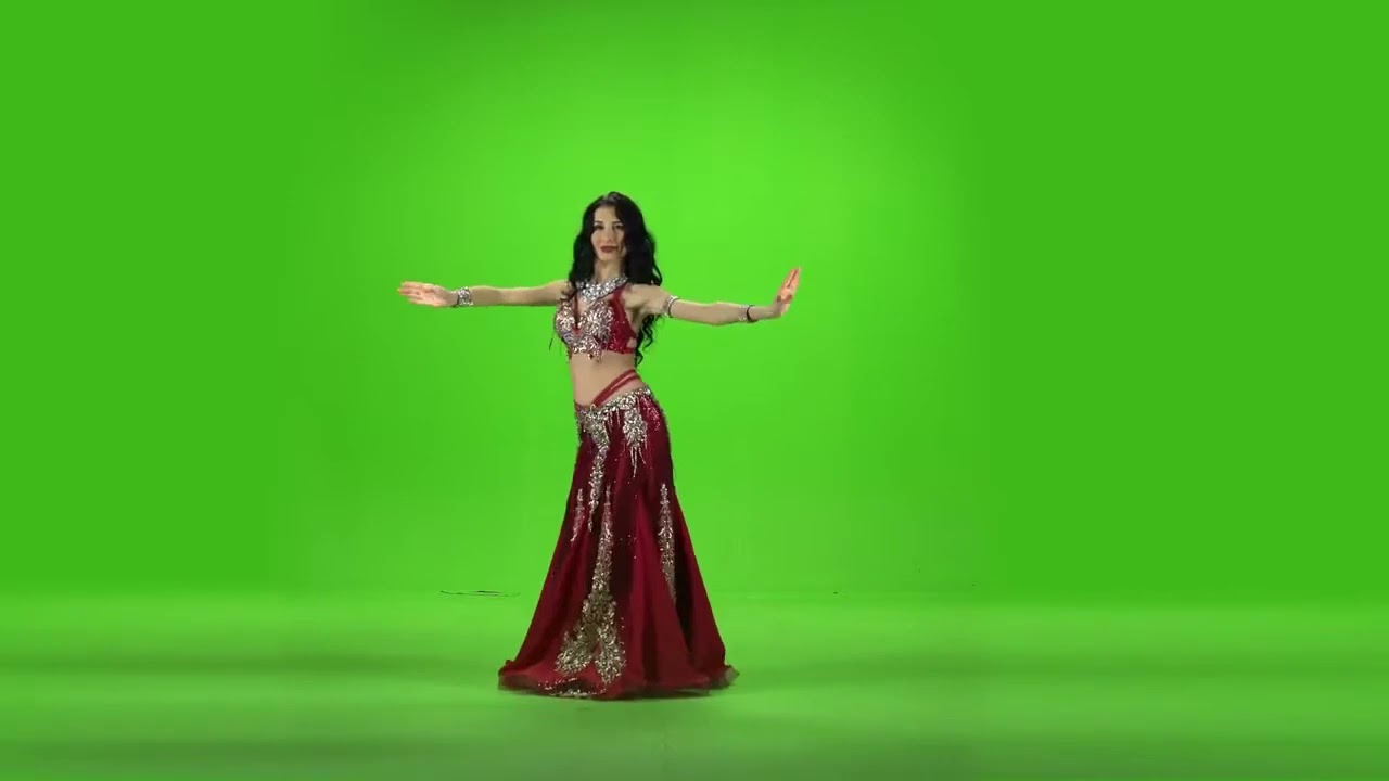 Belly Dance Green Screen Video Royalty Free Stock Video No Copyright 1