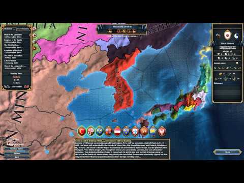 Courageous Korea - Great Joseon map mod! (EU4)