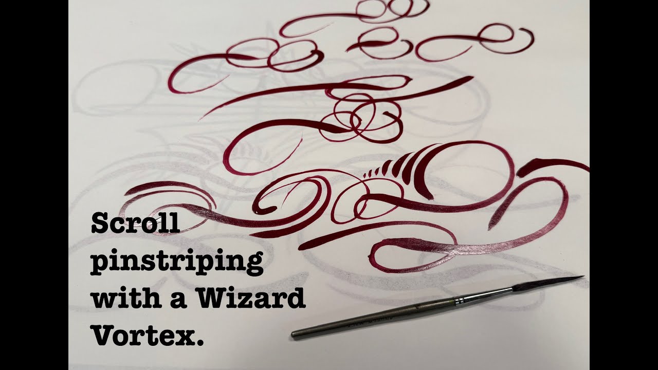 scroll pinstriping wizard vortex