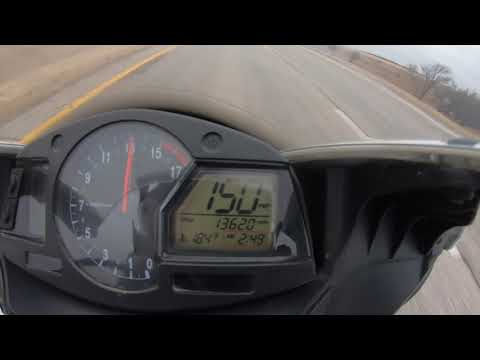 09 Honda CBR600 Top Speed MPH