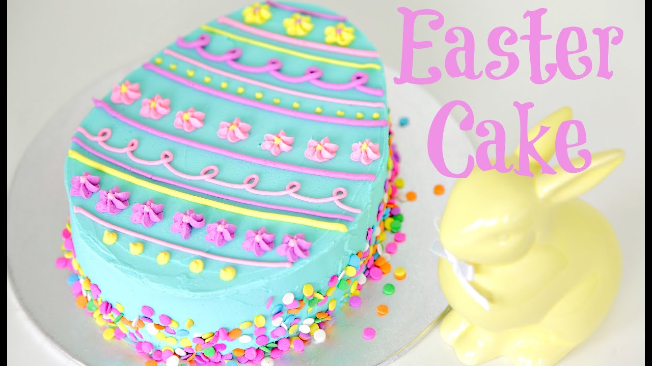 Easter Egg Cake Decorating - CAKE STYLE