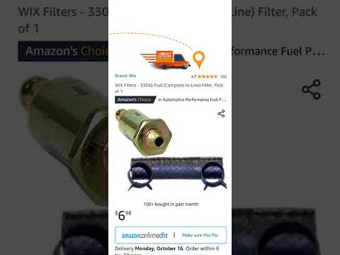 WIX Filters - 33046 Fuel (Complete In-Line) Filter, Pack of 1 #discountsales #discountdeals
