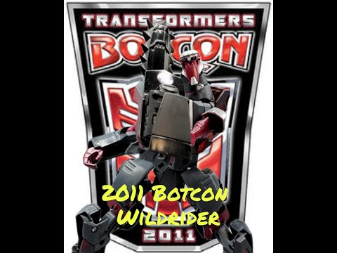Retro Transformers 2011 Botcon Exclusive Animated Stunticons Wildrider Review! (Stunti-Con-Job)