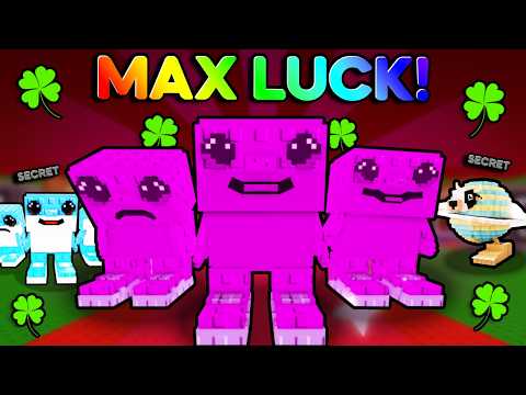 This is what MAX LUCK looks like in Roblox Steal a Brainrot...