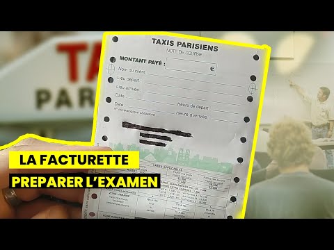 QU EST CE QUE LA FACTURETTE DU TAXI ? #taxi #parisien