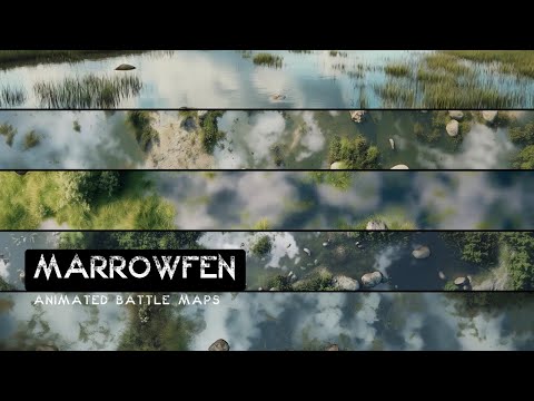 D&D | Marrowfen Trailer | Animated Battle Maps