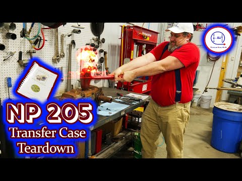 NP 205 Transfer Case Teardown
