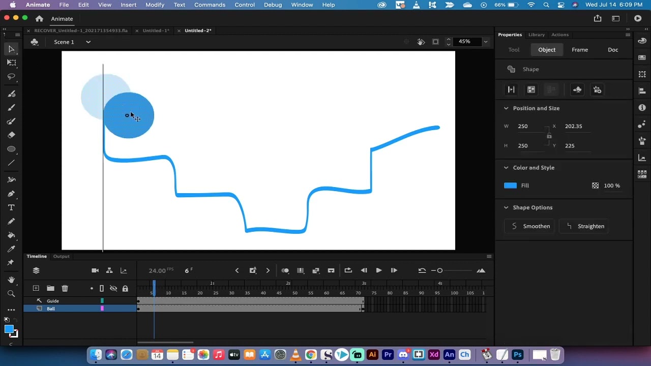 Adobe Animate   How to Create and Use Guides and Guide Layers